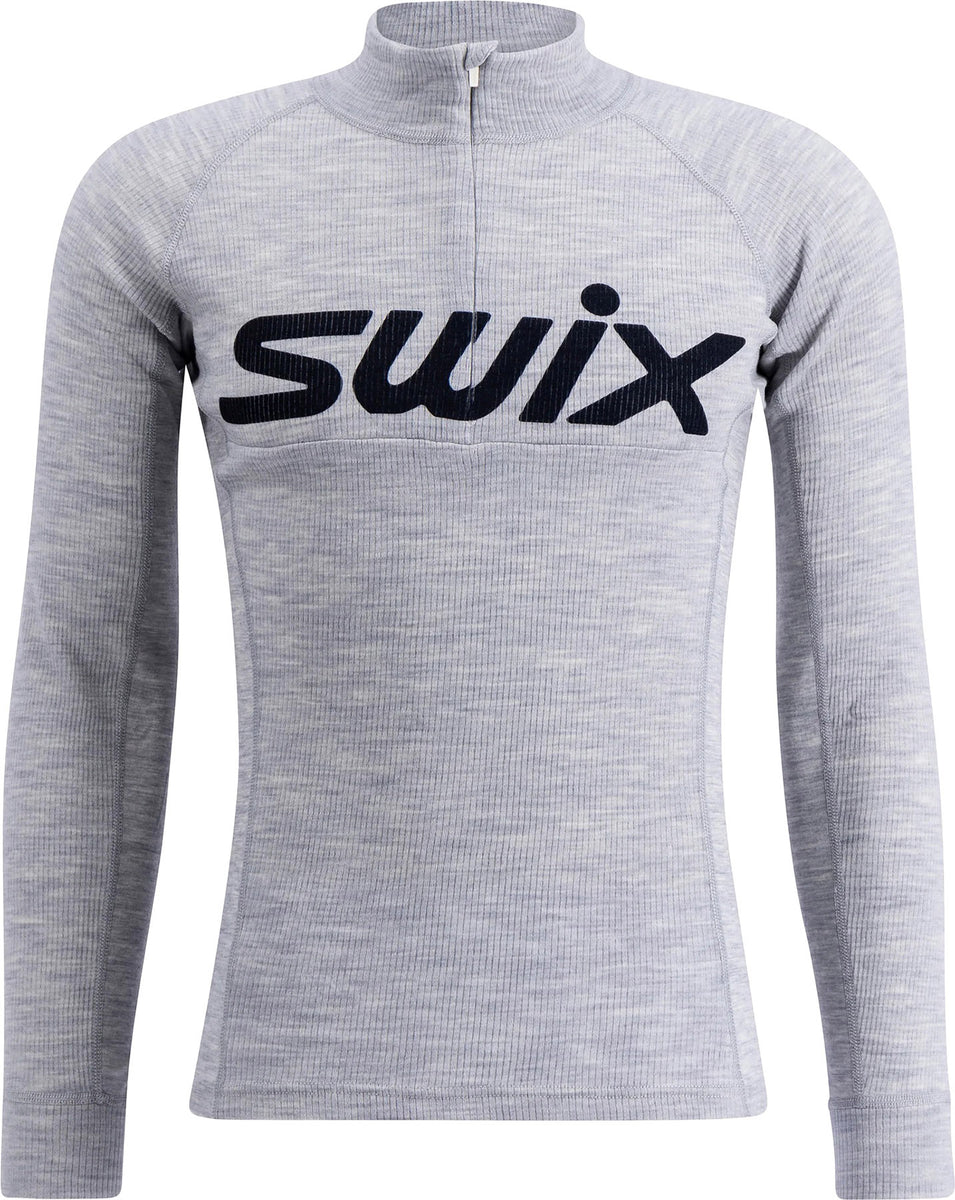 Swix RaceX Merino Half Zip Long Sleeve Base Layer Top - Men's | Altitude Sports