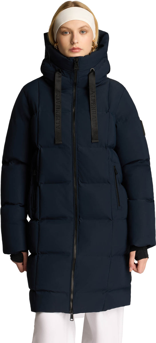 Alpenhaus Cluze Mid-Length Puffer Jacket with Square Quilting - Women's ...