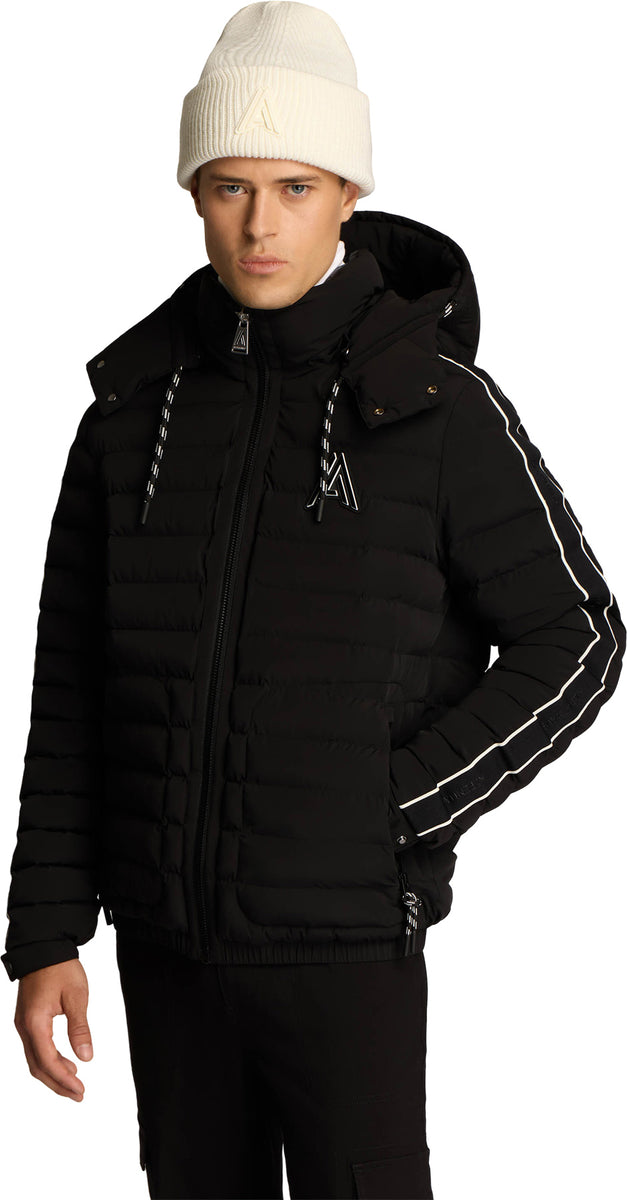 Alpenhaus Uriage Lightweight Bomber Puffer Jacket with Removable Hood ...