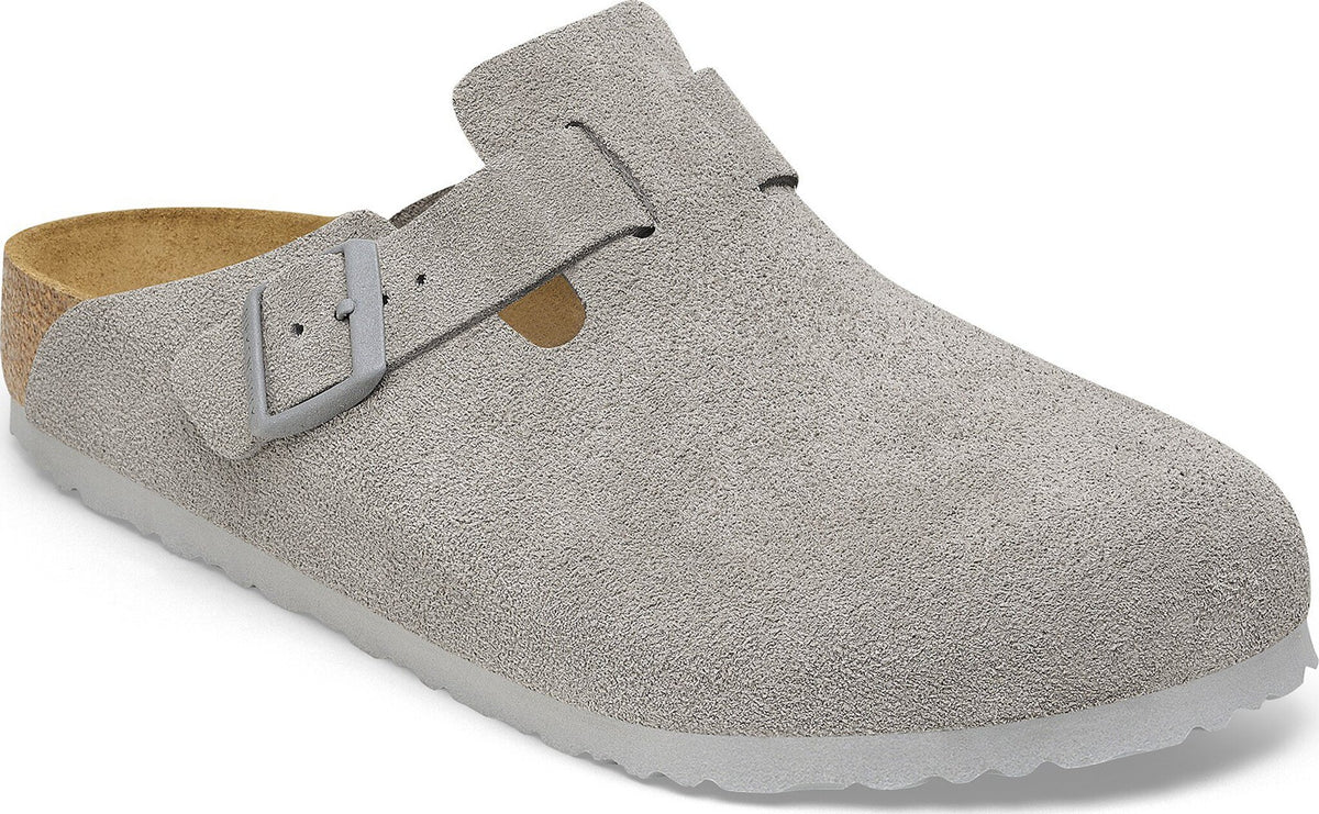 Birkenstock Boston Stone Coin Suede [Narrow] - Unisex | Altitude Sports