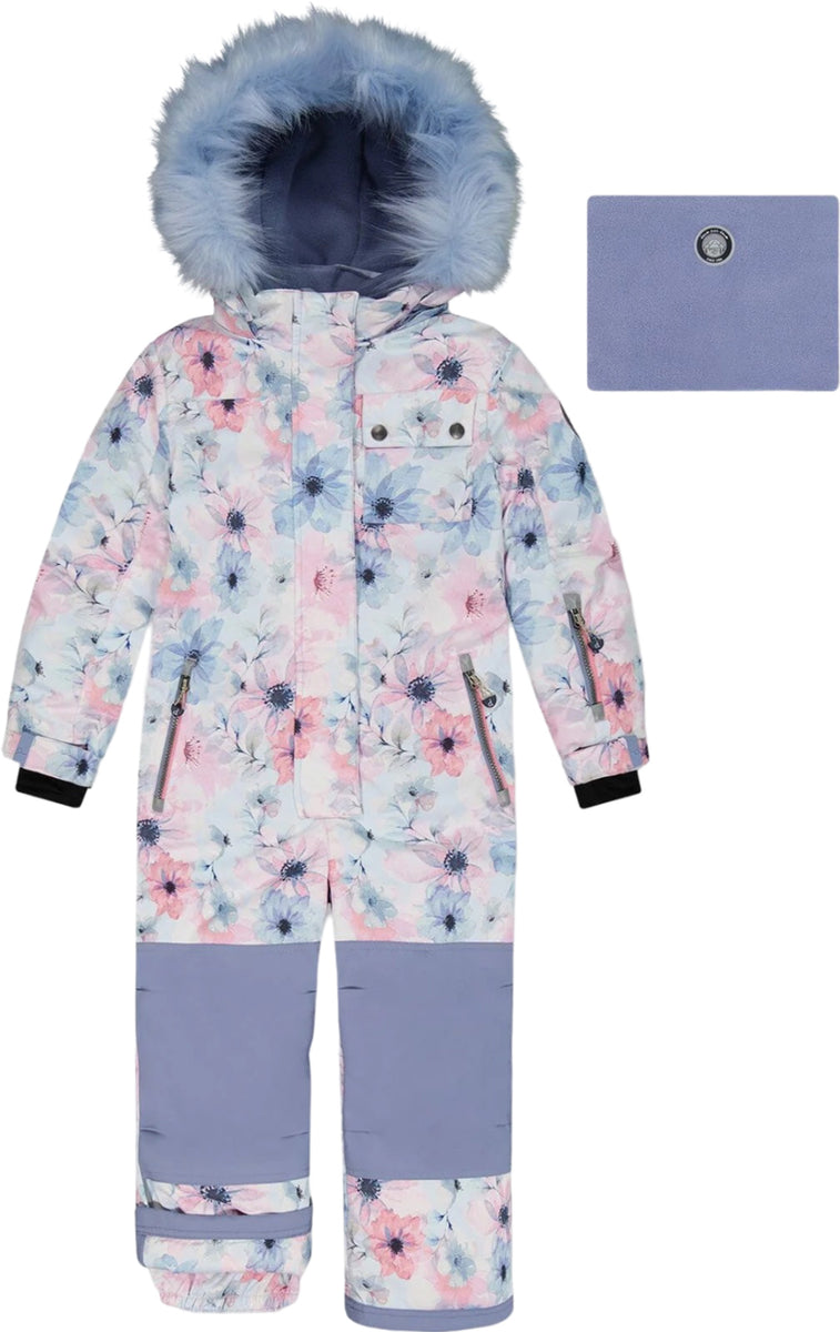 Deux par Deux Printed One Piece Snowsuit - Little Girl | Altitude Sports