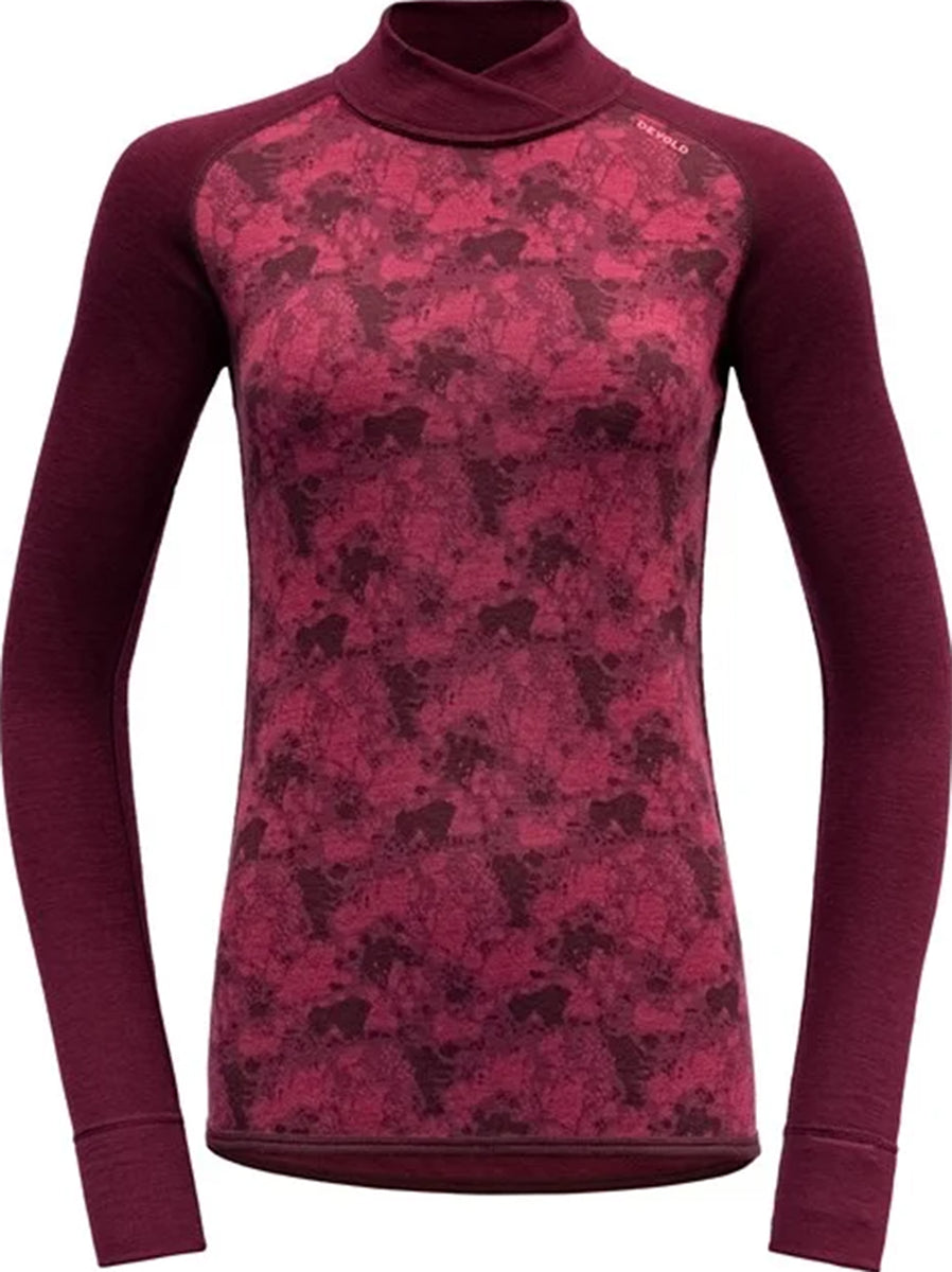 Devold Kvitegga Merino 230 High Neck Baselayer Top - Women's | Altitude ...