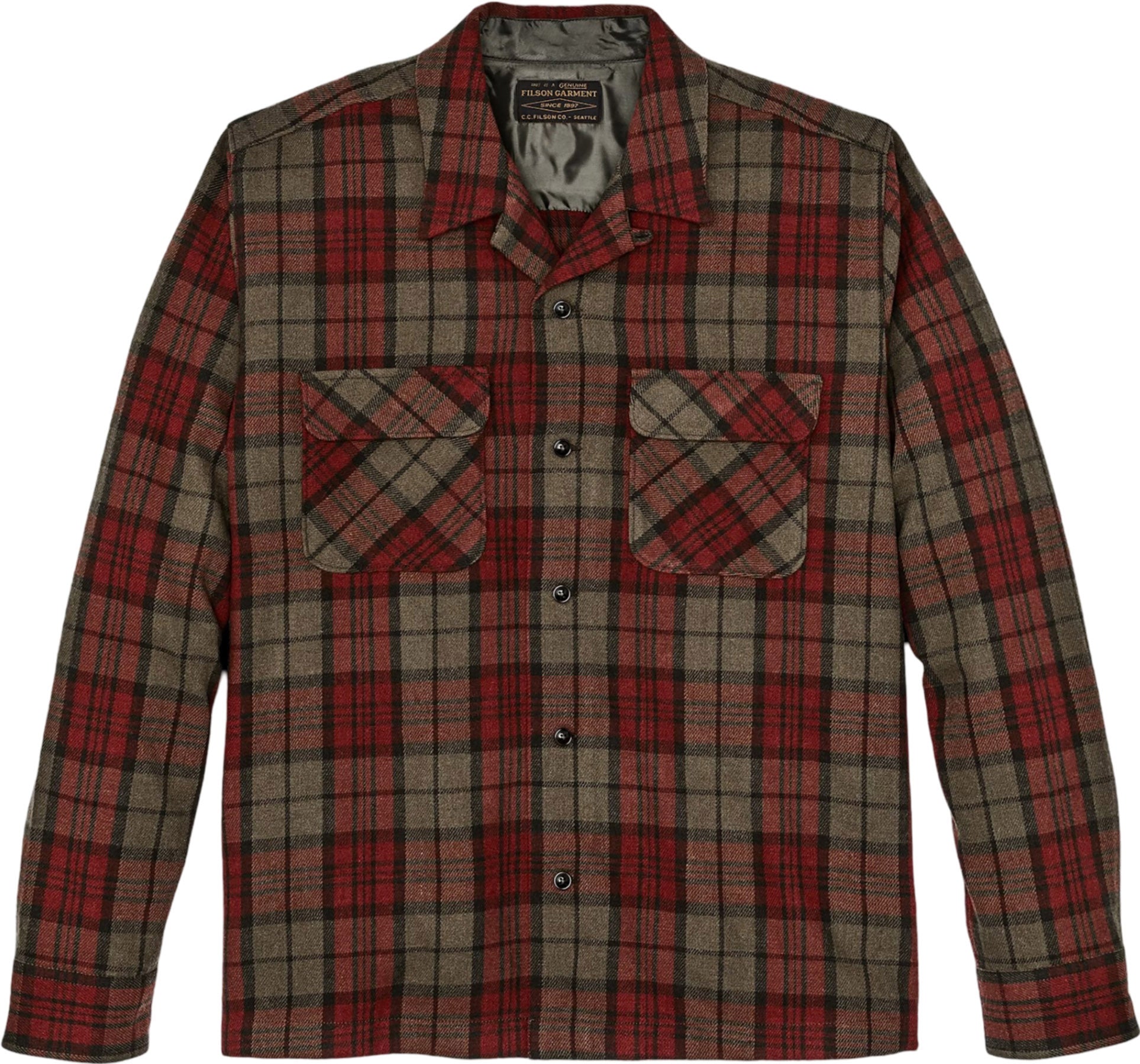 Filson Buckner Wool Camp Shirt - Men's | Altitude Sports