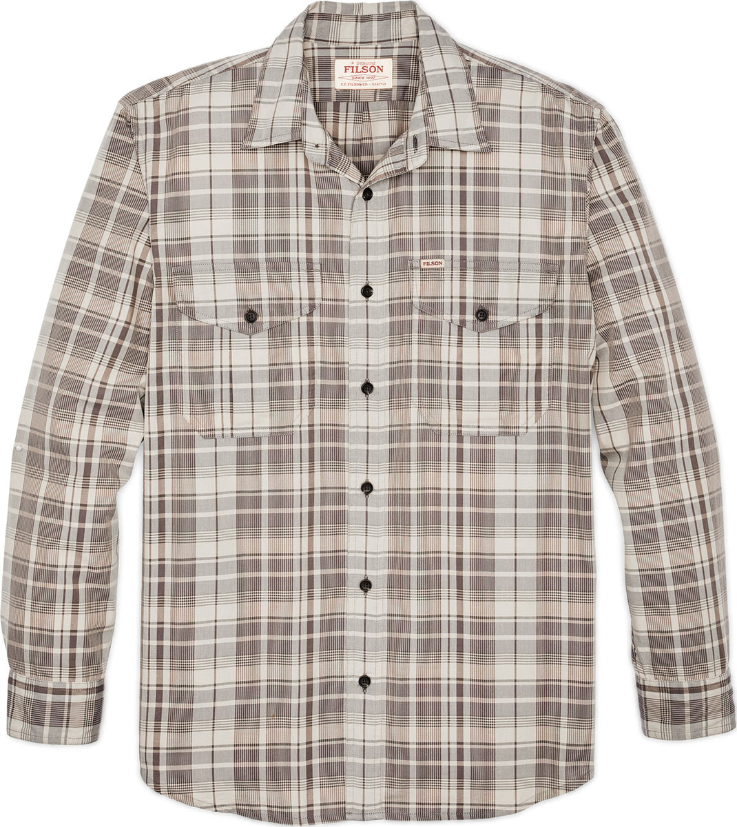 Filson Washed Feather Cloth Shirt - Men's | Altitude Sports