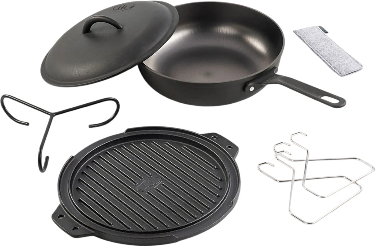 GSI Outdoors Guidecast Cast Iron Cookset 10" | Altitude Sports
