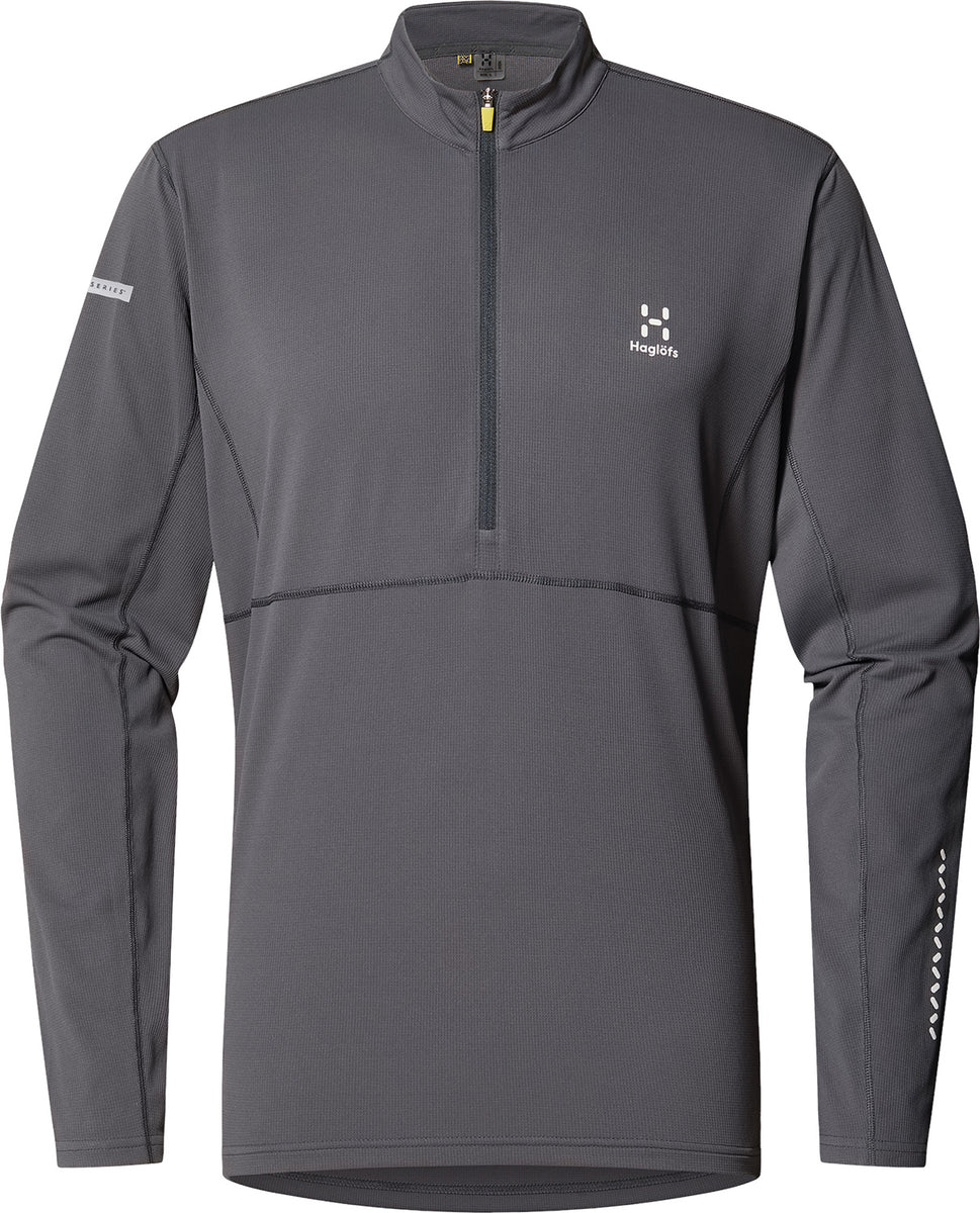 Haglöfs L.I.M Tempo Trail Half Zip Midlayer Top - Men's | Altitude Sports