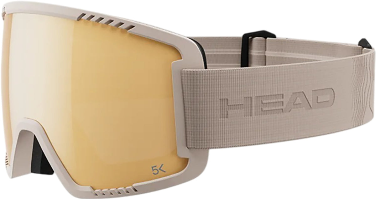 HEAD Contex Pro 5K Ski Goggles - Gold Lens | Altitude Sports