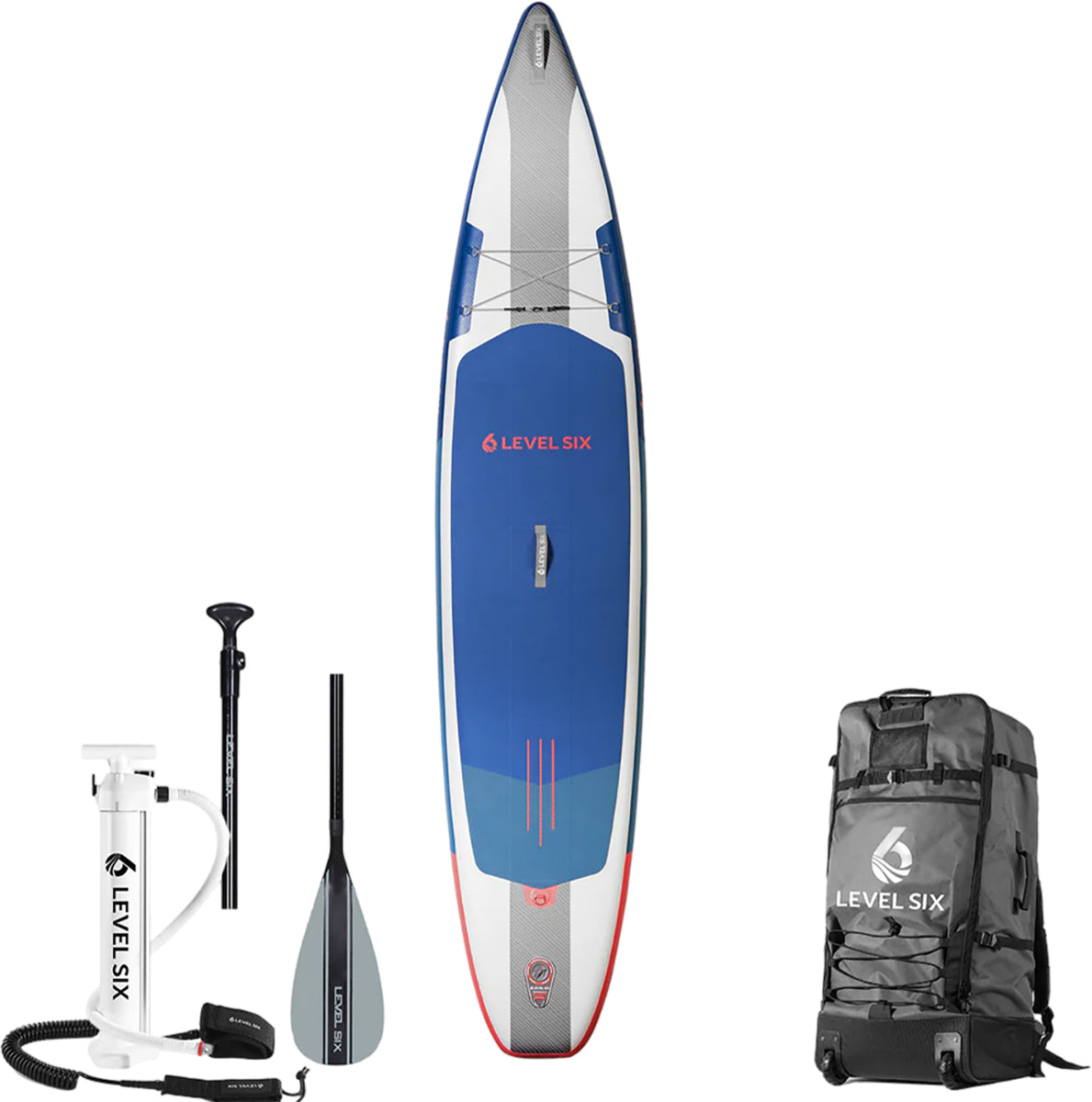 Level Six Twelve Six Ultralight Inflatable SUP Package - 12'6 ...