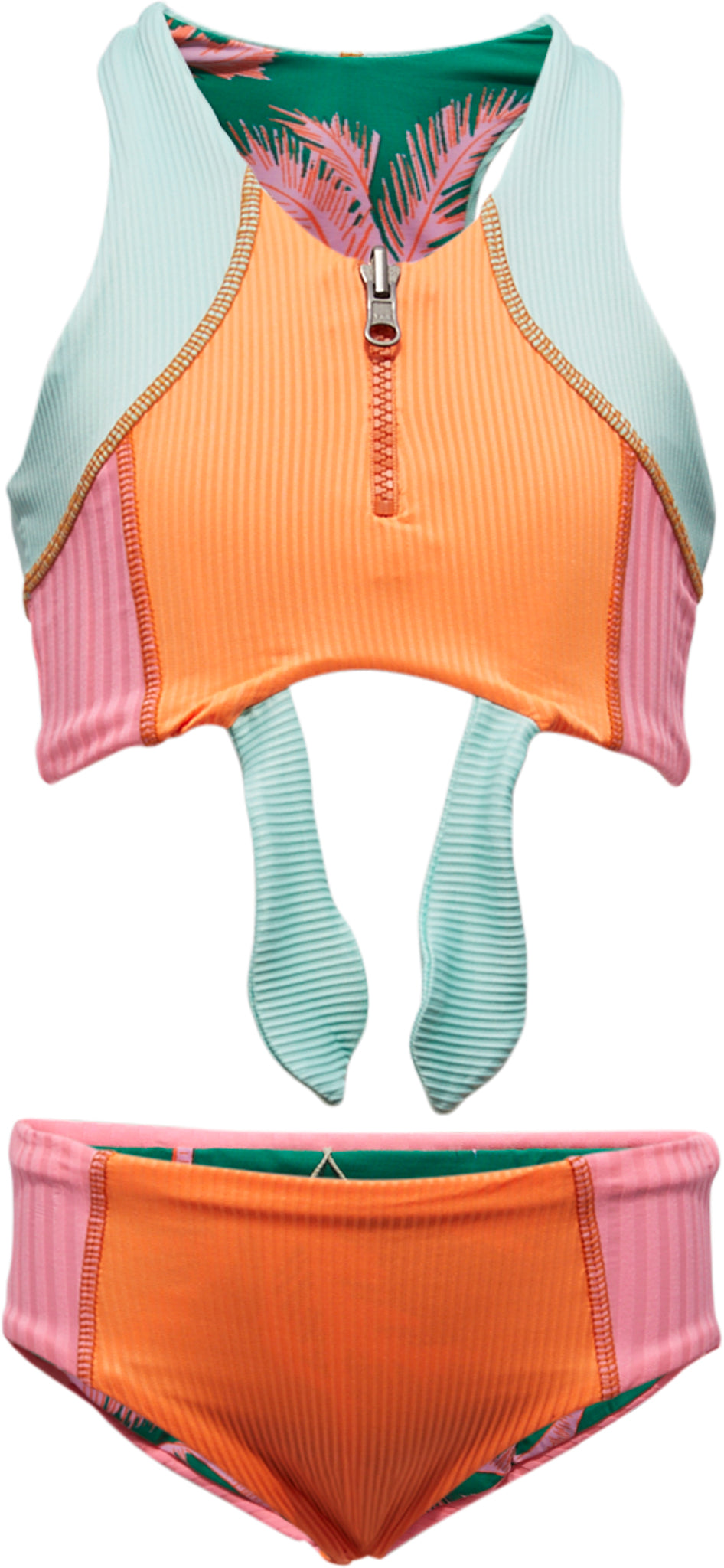 Maaji Vibrant Orange Candi Bikini Set - Girls | Altitude Sports