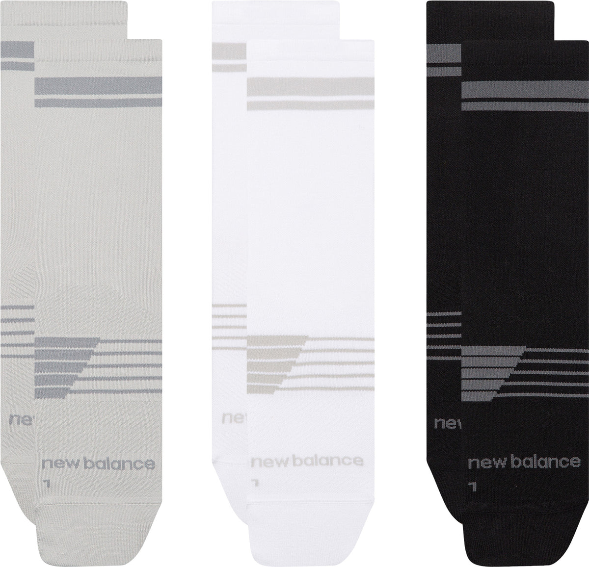 New Balance Pro Run 3 Pack Crew Socks - Unisex | Altitude Sports