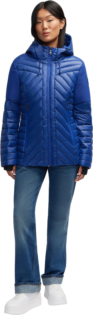 Pajar Esmay Lightweight Mixed Media Quilted Packable Puffer Jacket ...