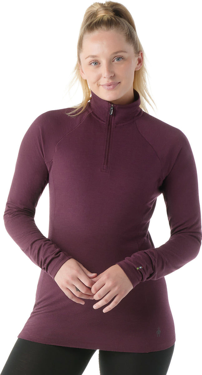 Smartwool Classic All-Season Merino Base Layer 1/4 Zip Boxed - Women's ...