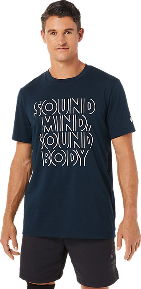 ASICS Heritage Font Graphic Tee 6 - Men's | Altitude Sports