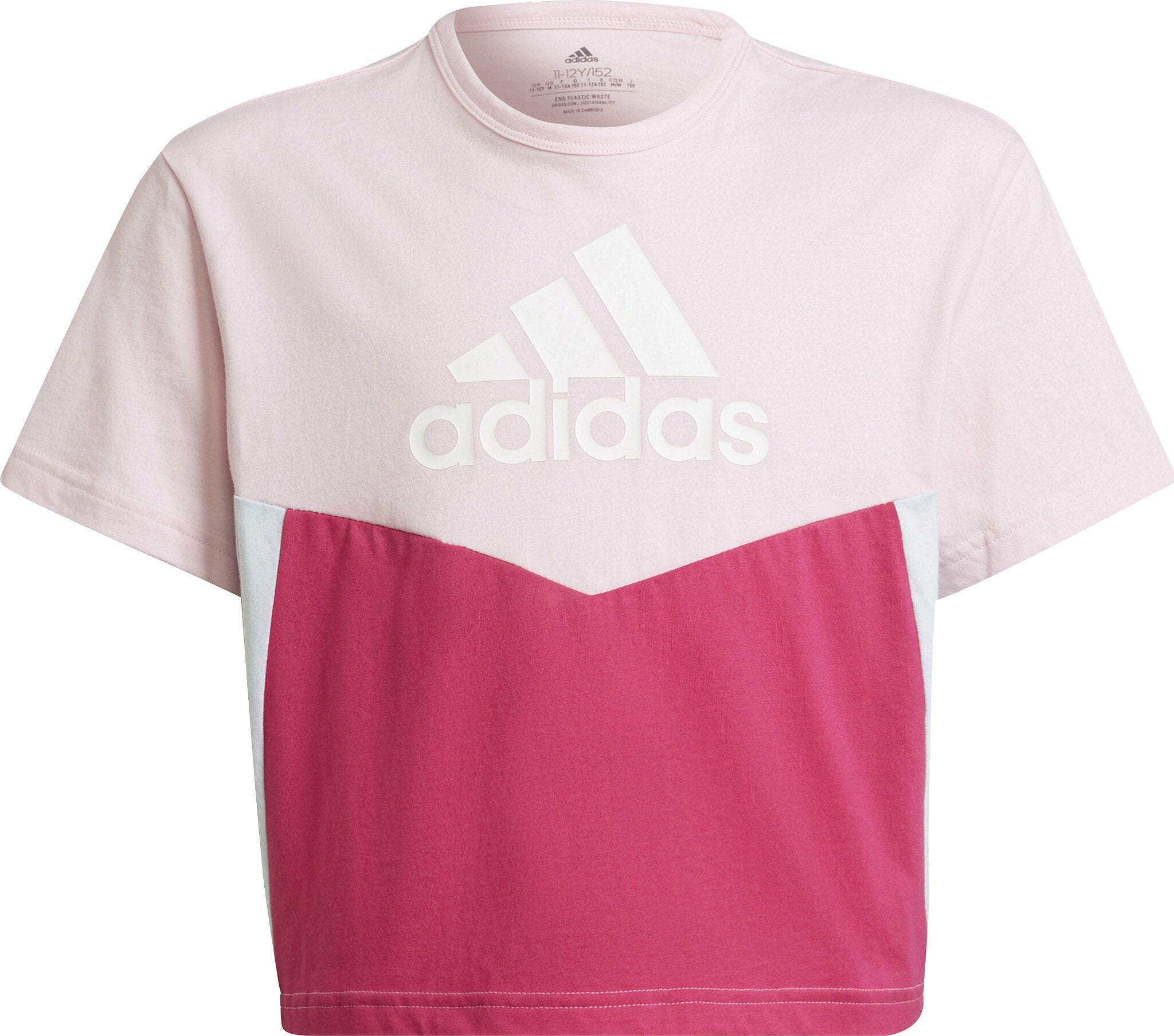 adidas Colorblock Tee - Girls | Altitude Sports