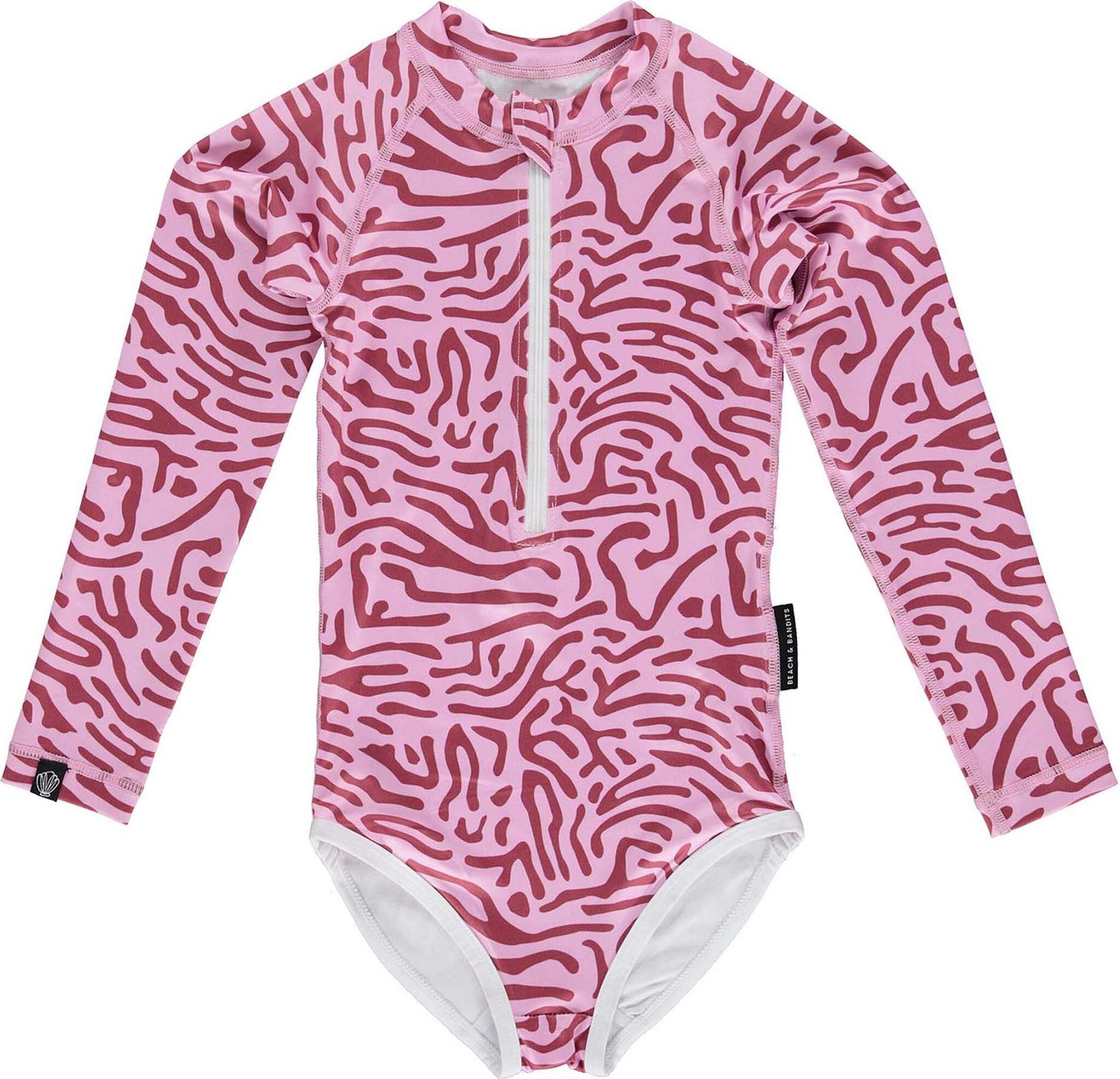 BEACH & BANDITS Long Sleeve One-piece Swimsuit - Girls | Altitude Sports