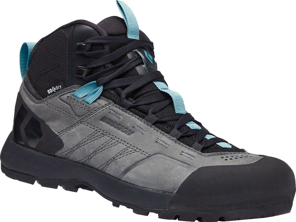 Black Diamond Mission Leather Mid Waterproof Approach Shoes - Women's ...