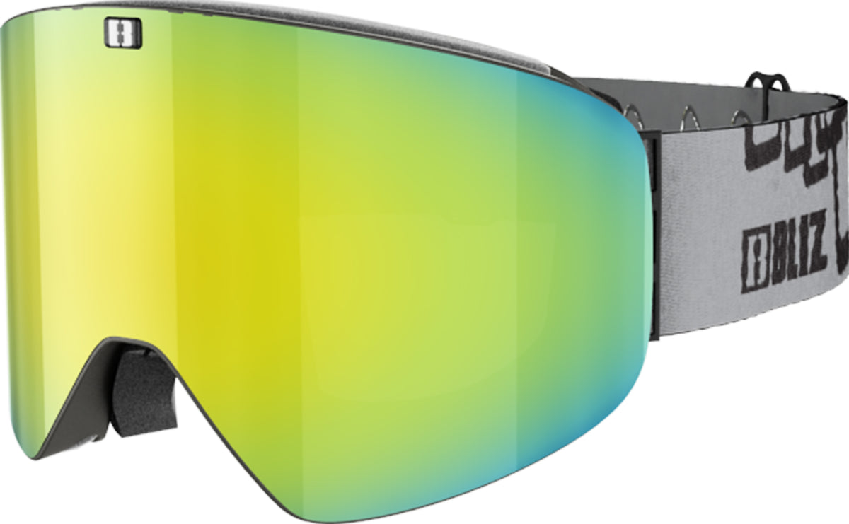 Bliz Flow Goggles - Black - Brown with Gold Multi Lens | Altitude Sports