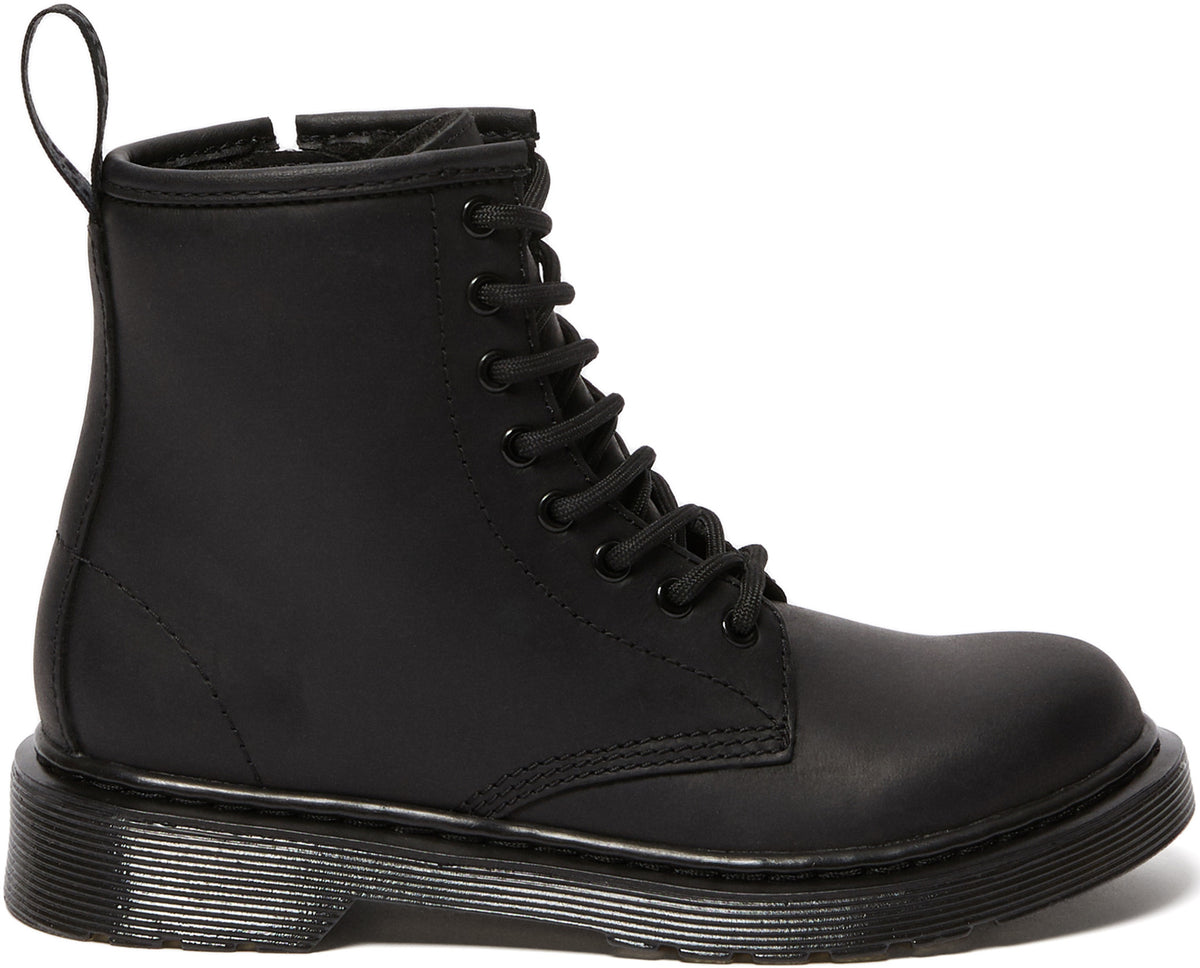 Dr. Martens 1460 Serena Leather Faux Fur Lined Boots - Kids | Altitude ...