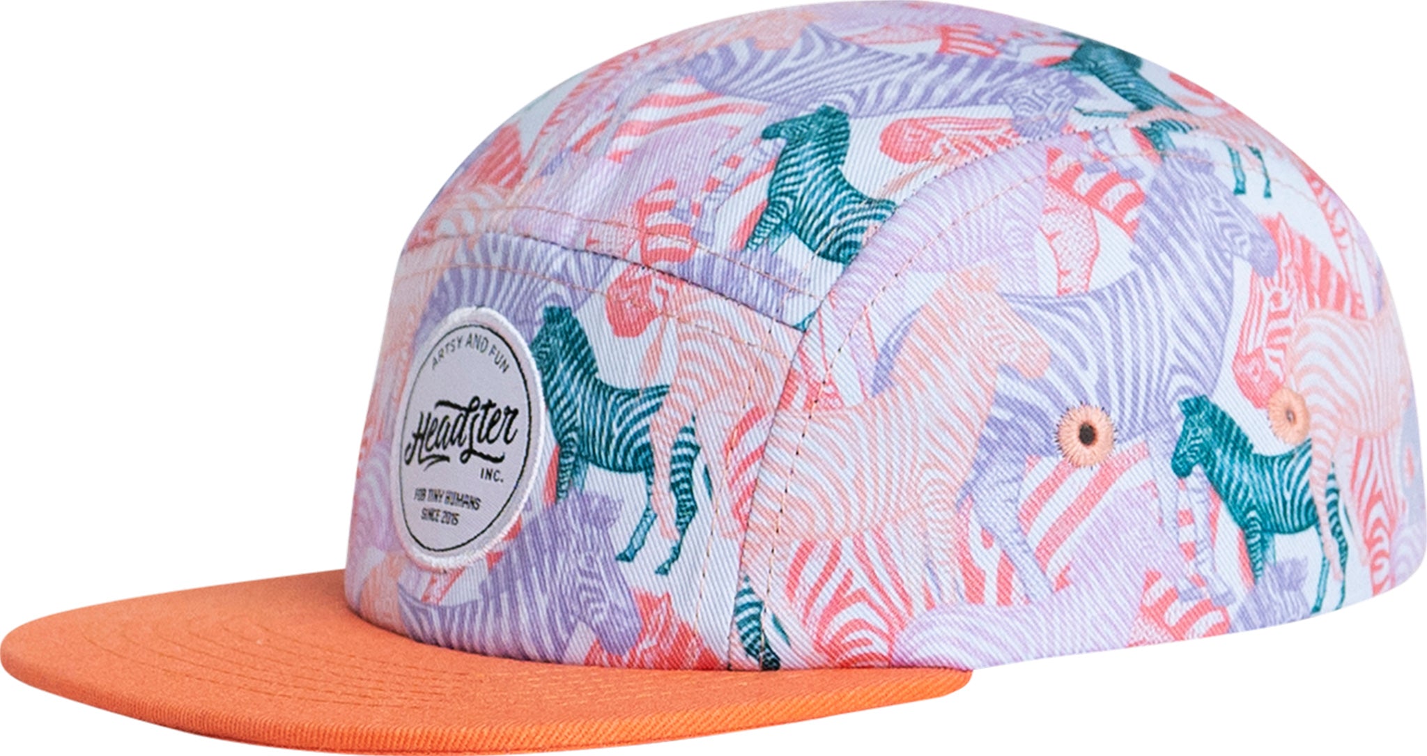 Headster Kids Zebra Love Five Panel Cap - Kids | Altitude Sports