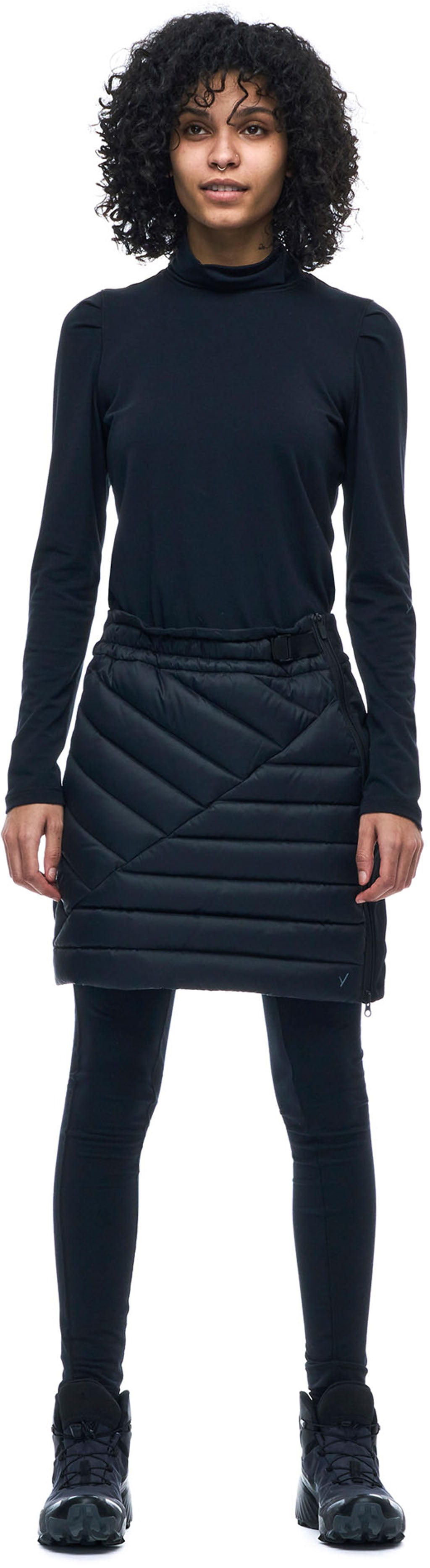 Indyeva Suletekk Long Side Zip-Up Down Skirt - Women's | Altitude Sports