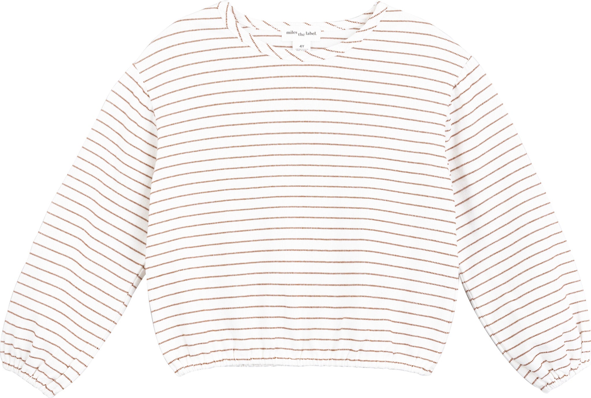 Miles The Label Long Sleeve Knit Top - Girls | Altitude Sports