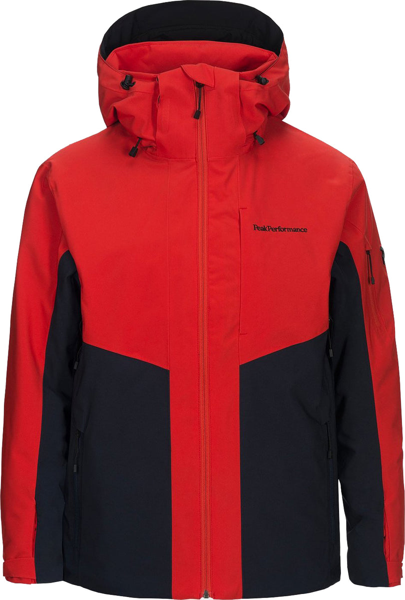 Peak Performance Padded Hipecore+ Maroon Race Ski Jacket - Men's ...