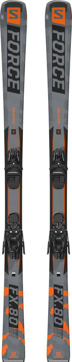Salomon S/Force Fx.80 Skis with M11 Bindings - Unisex | Altitude Sports