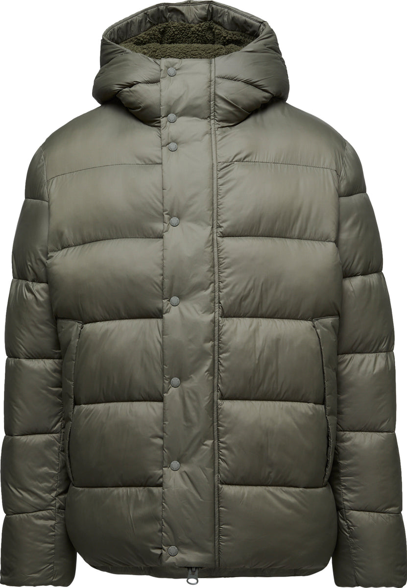 Save the Duck Zander Faux Fur Lined Hooded Puffer Jacket - Men's ...