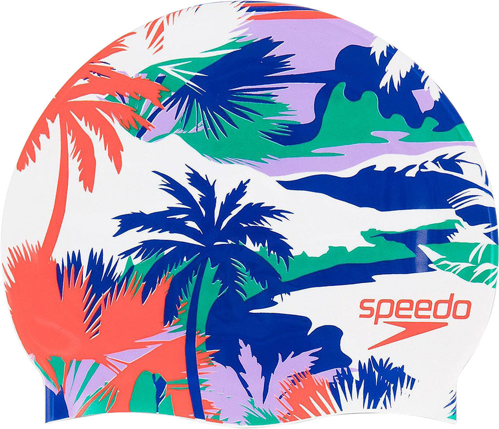 Speedo Silicone Printed Cap - Unisex | Altitude Sports