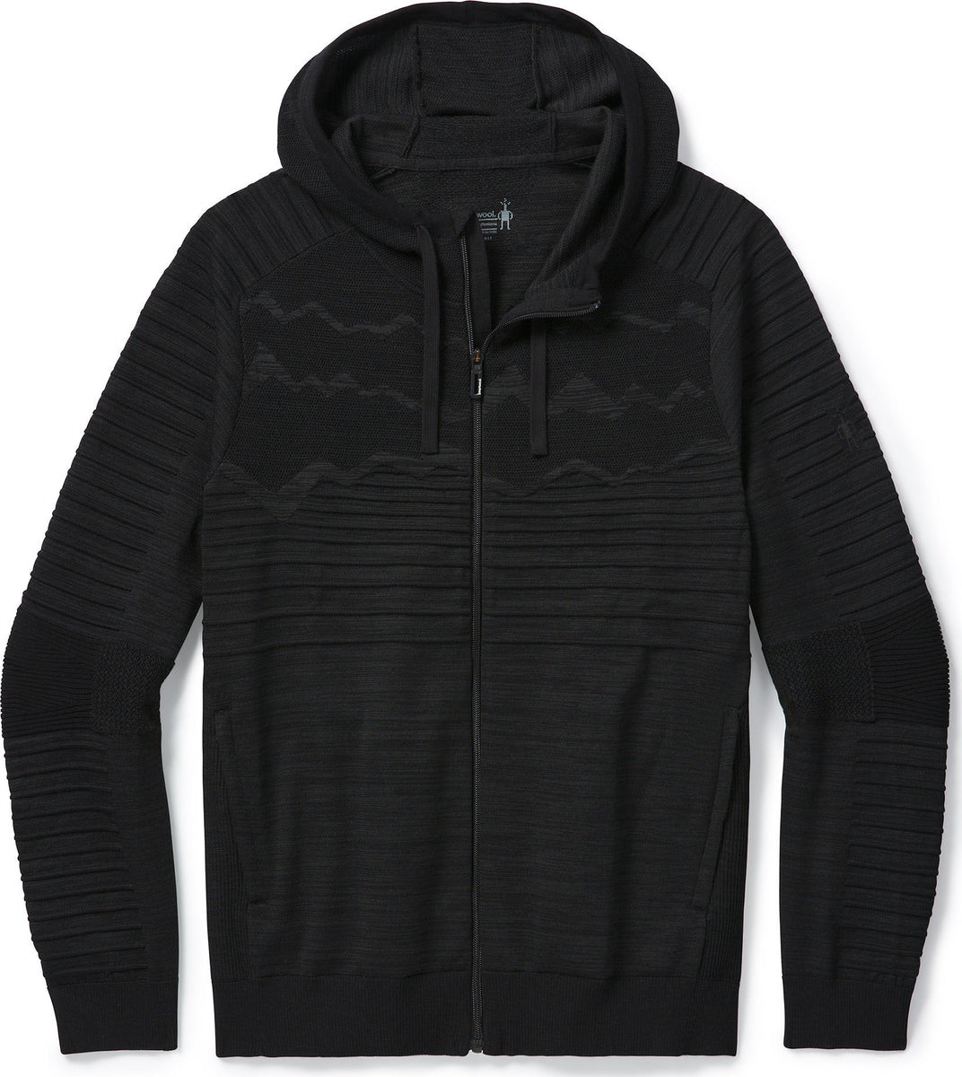 Smartwool Intraknit Hybrid Fiber Full Zip Hoodie - Men's | Altitude Sports