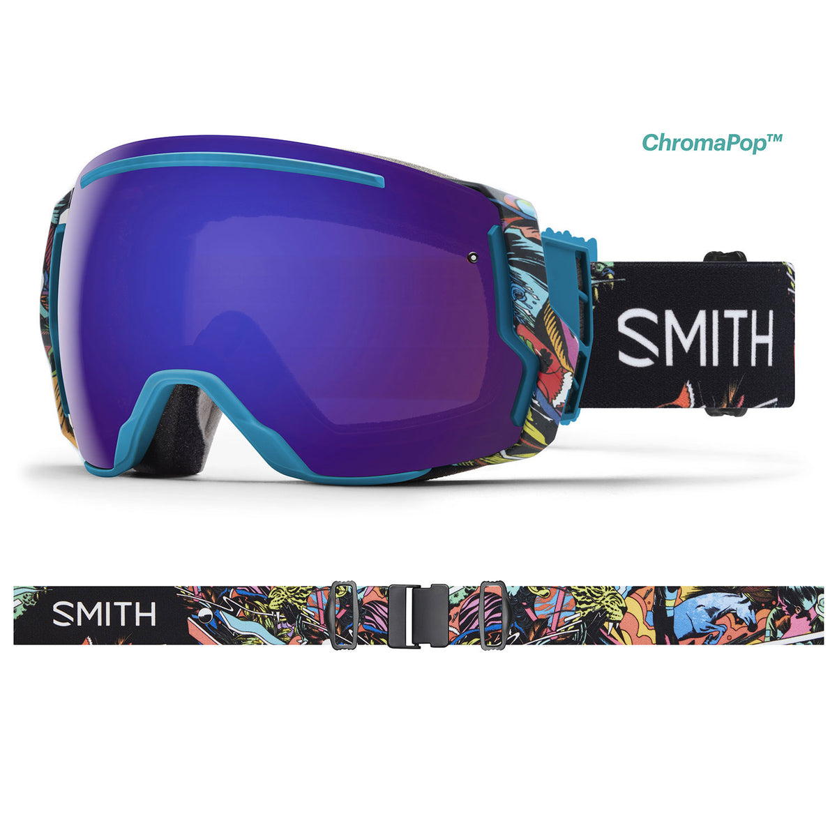 Smith Optics I/O Seven - BSF - Chromapop Everyday Violet Mirror ...