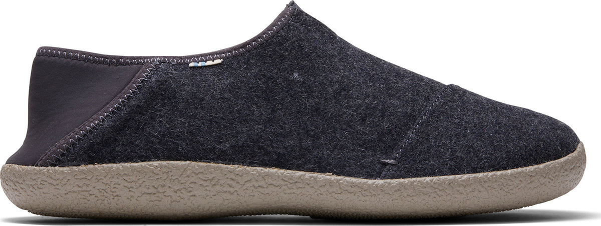 TOMS Navy Twill Check Rodeo Slippers - Men's | Altitude Sports