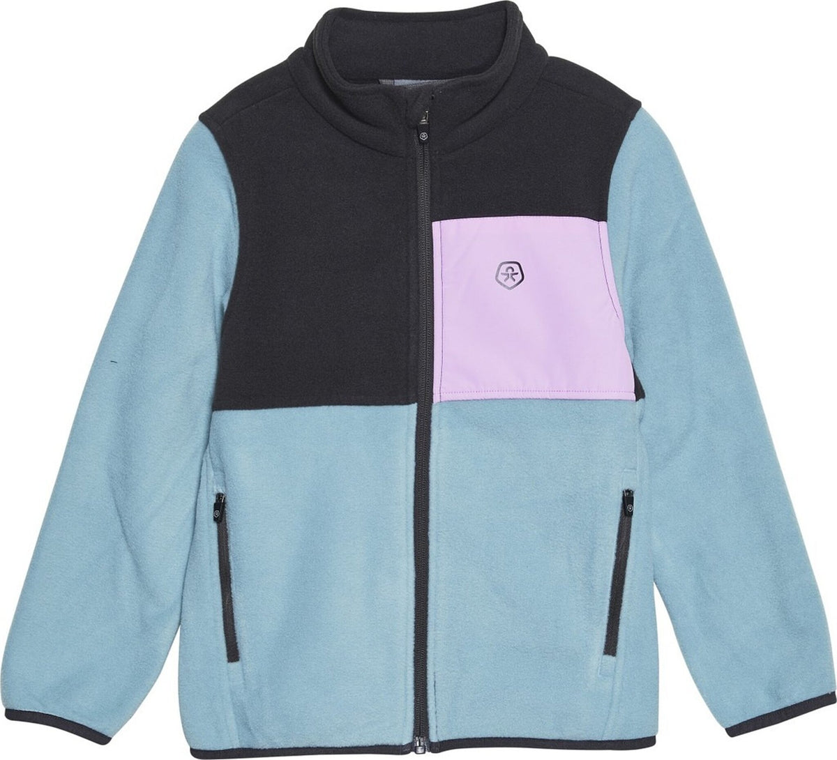 Color Kids Colorblock Fleece Jacket - Youth | Altitude Sports