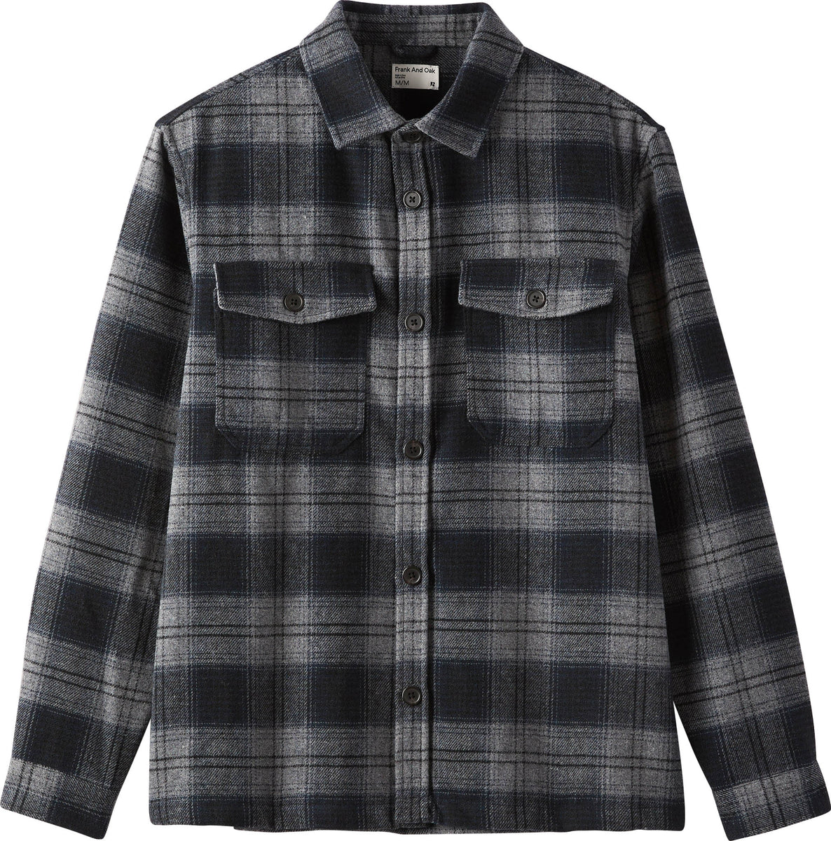 Frank And Oak Plaid Wool Overshirt - Men's | Altitude Sports
