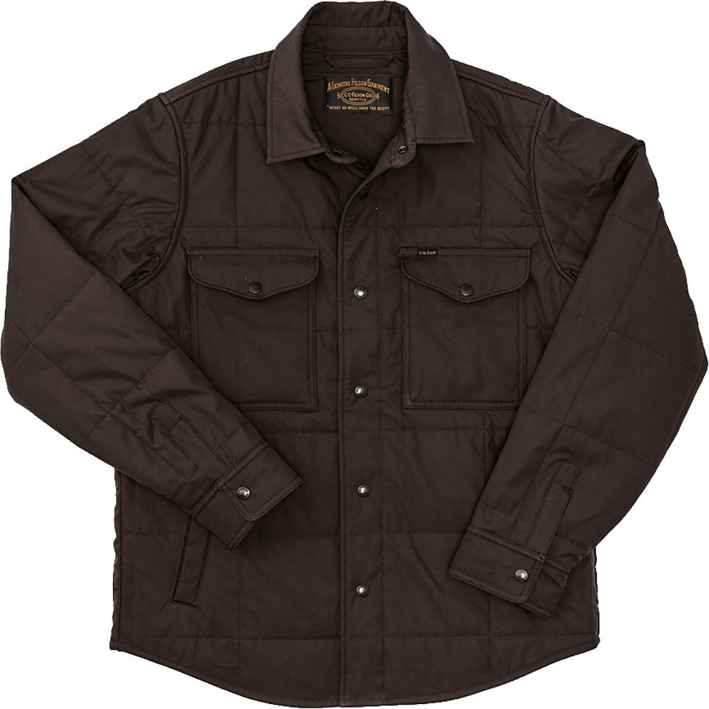 Filson Cover Cloth Quilted Jac Shirt - Men | Altitude Sports
