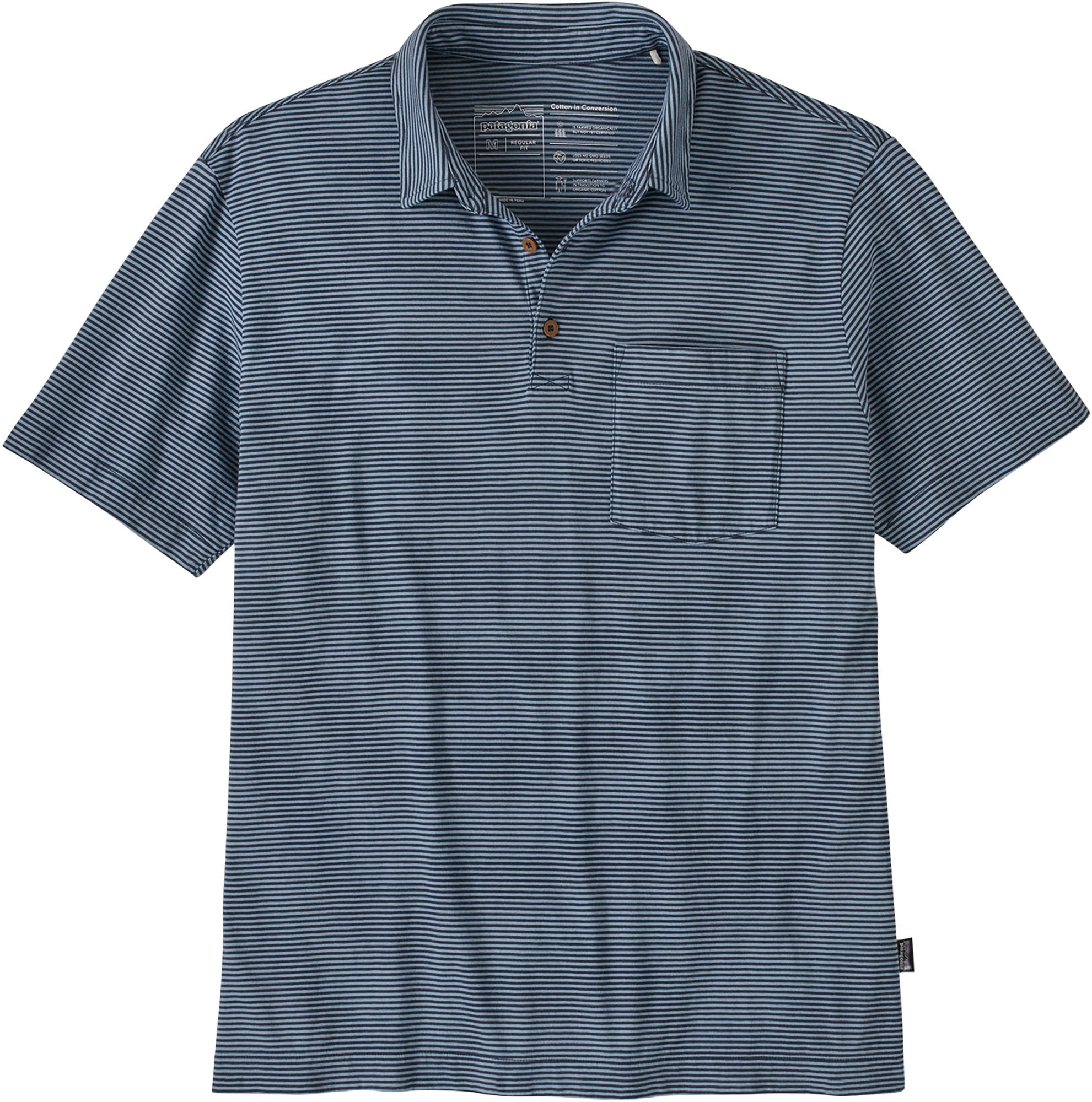 Patagonia Cotton In Conversion Lightweight Polo Shirt - Men's ...