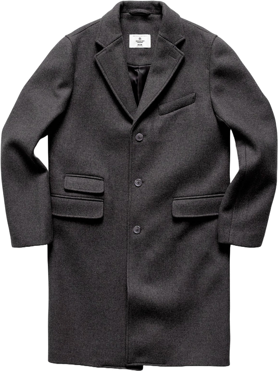 Reigning Champ Away Melton Wool Coat - Men's | Altitude Sports