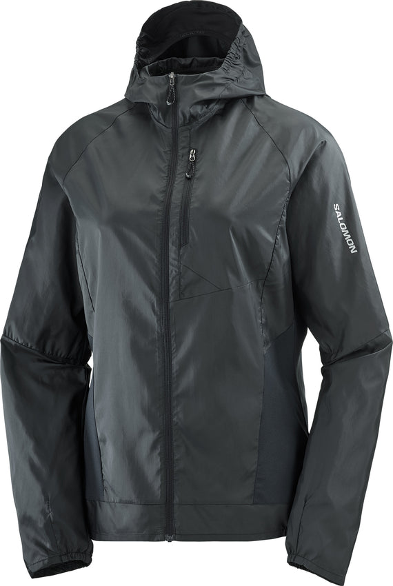 Salomon Bonatti Cross Full Zip Hooded Wind Jacket - Women's | Altitude ...