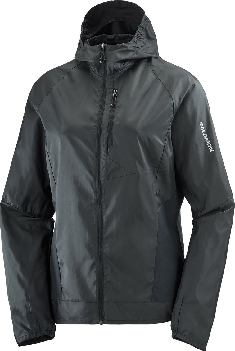 Salomon Bonatti Cross Full Zip Hooded Wind Jacket - Women's | Altitude ...