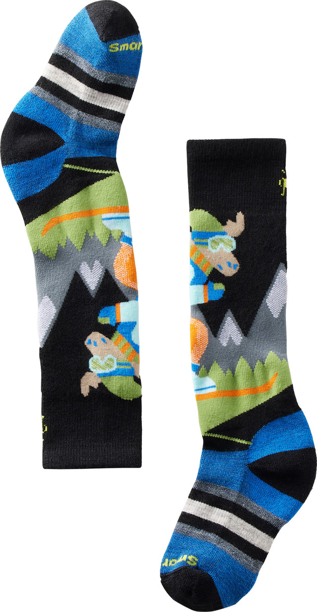 Smartwool Wintersport Full Cushion Mountain Moose Pattern OTC Socks ...
