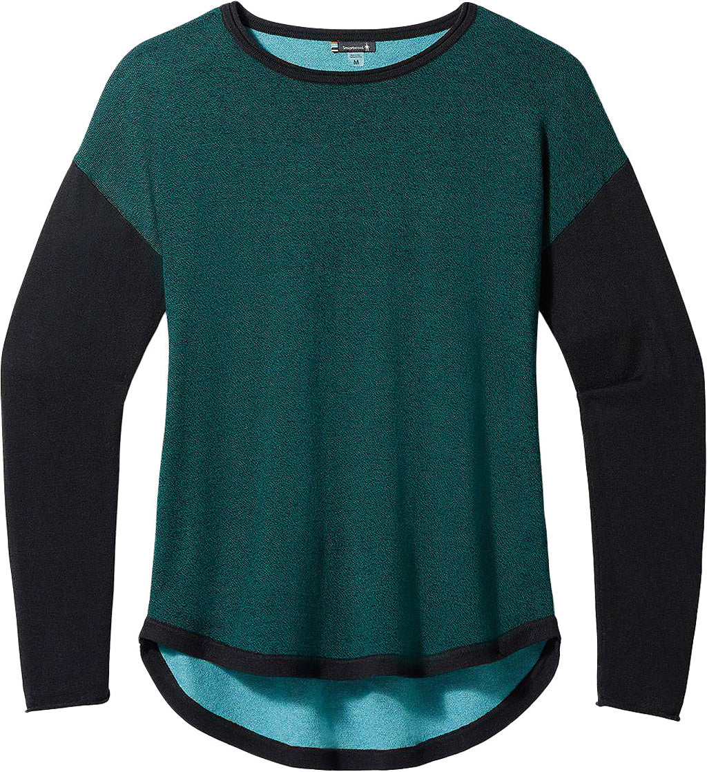 Smartwool Shadow Pine Colorblock Sweater - Women's | Altitude Sports