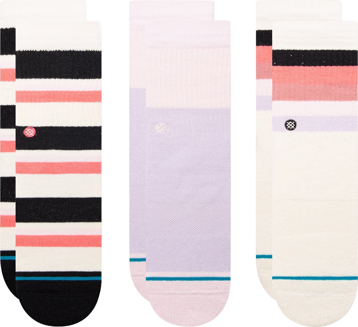 Stance Bounce Back 3-Pack Crew Socks - Kids | Altitude Sports