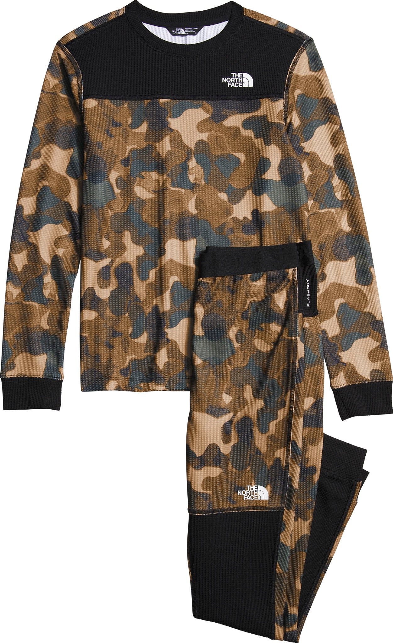 The North Face Waffle Base Layer Set - Big Kids | Altitude Sports