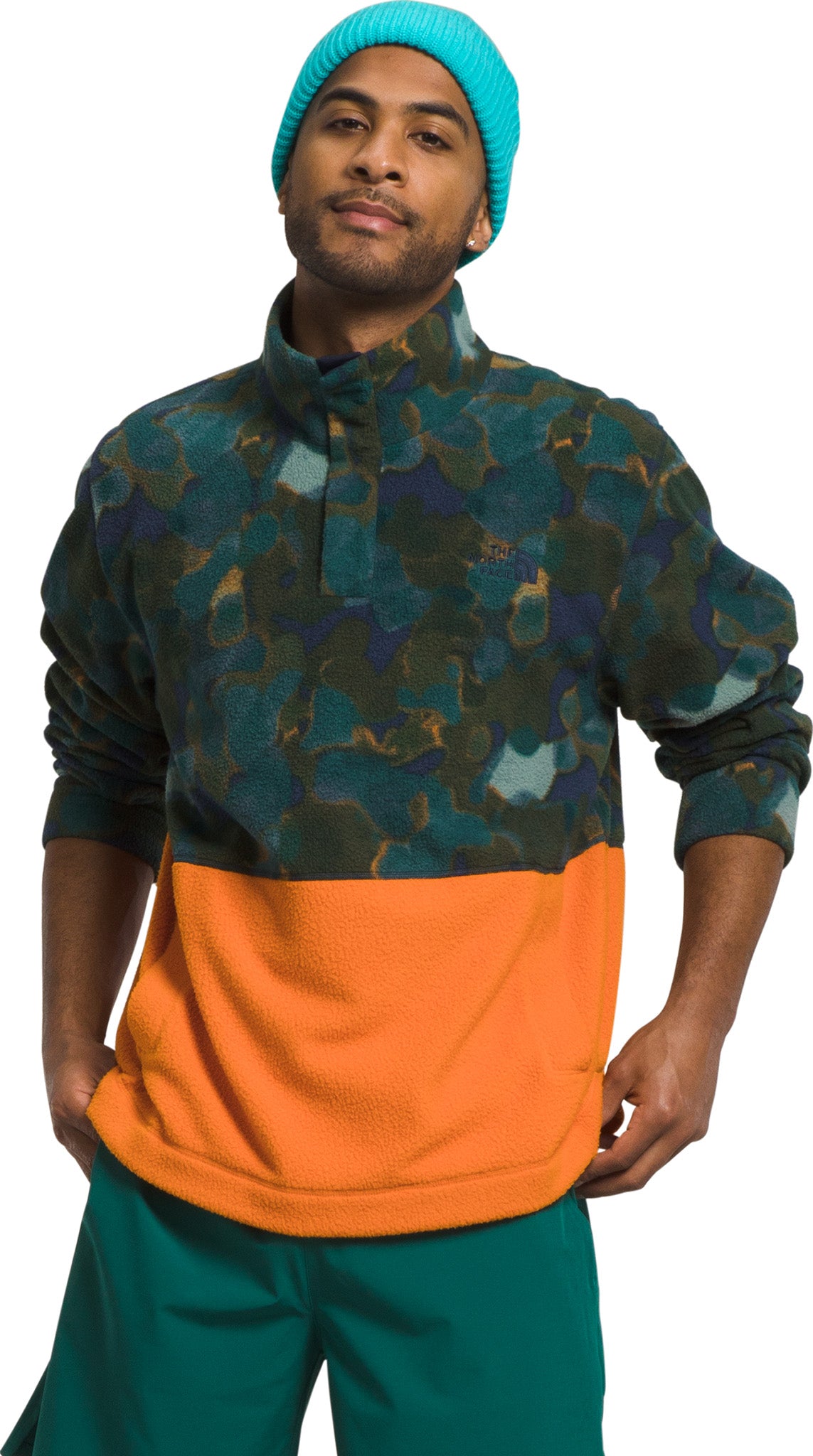 The North Face Pali Pile Fleece ¼ Snap Jacket - Men's | Altitude Sports