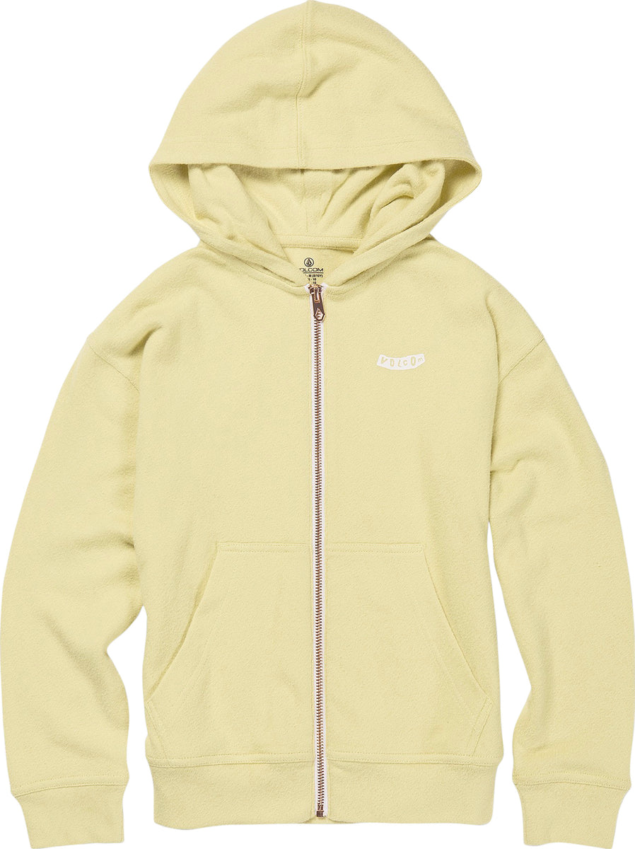 Volcom Lived In Lounge Zip Up Hoodie - Girl's | Altitude Sports